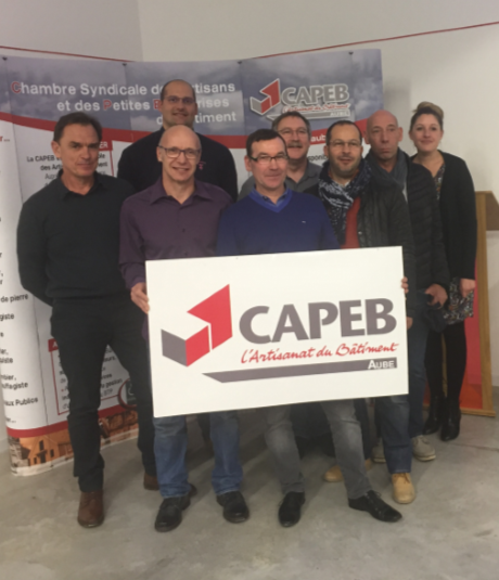 Conseil d’Administration CAPEB&CNATP, élection du Nouveau Président de la CAPEB de l’Aube ・ CAPEB